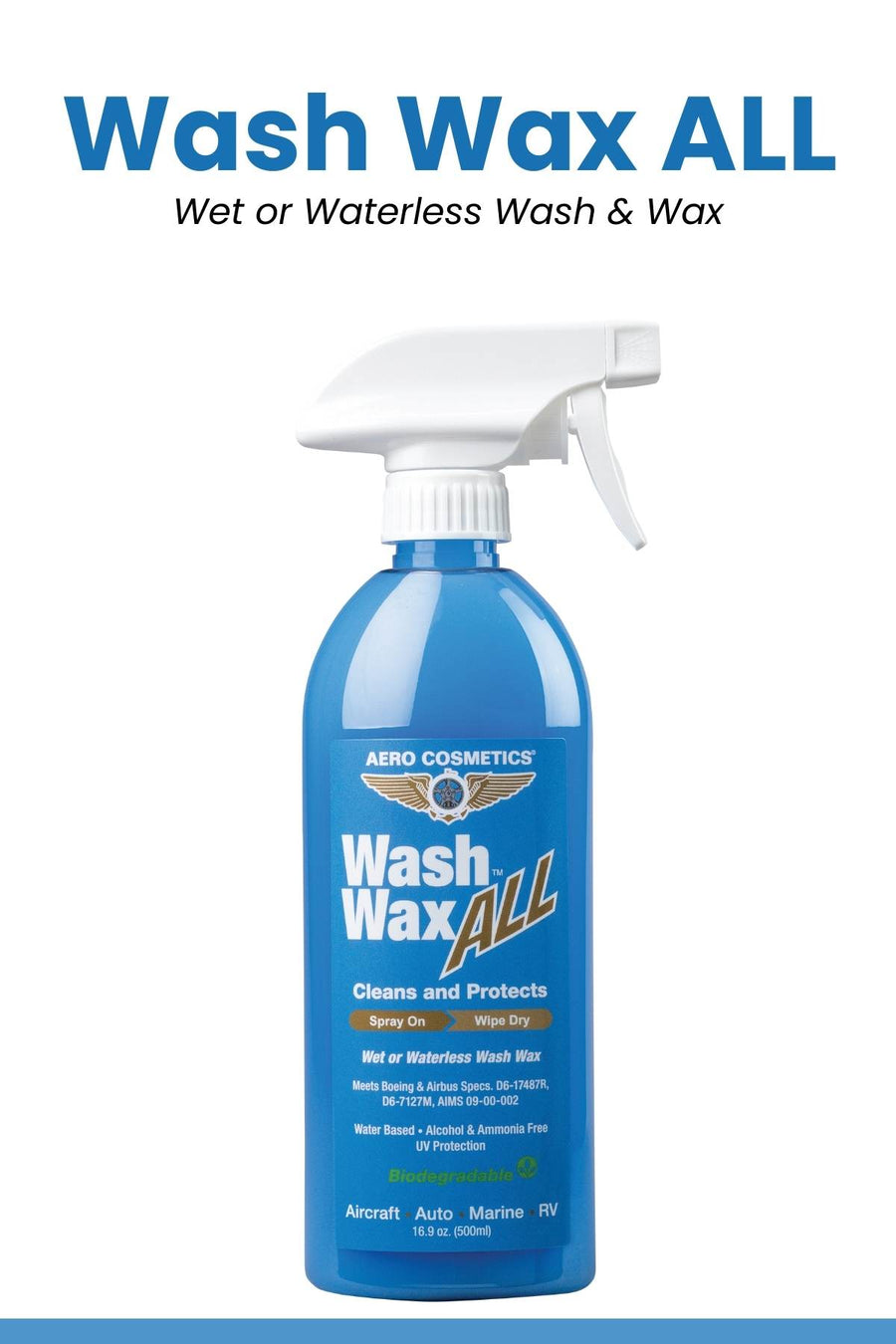 Wash Wax ALL | Car Detailing Supplies, RV Wax and Aircraft Wash Kits